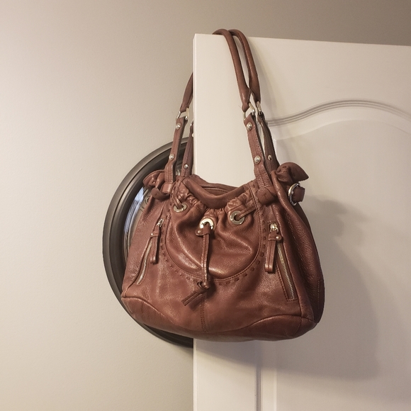 b. makowsky | Bags | B Makowsky Soft Brown Leather Handbag | Poshmark